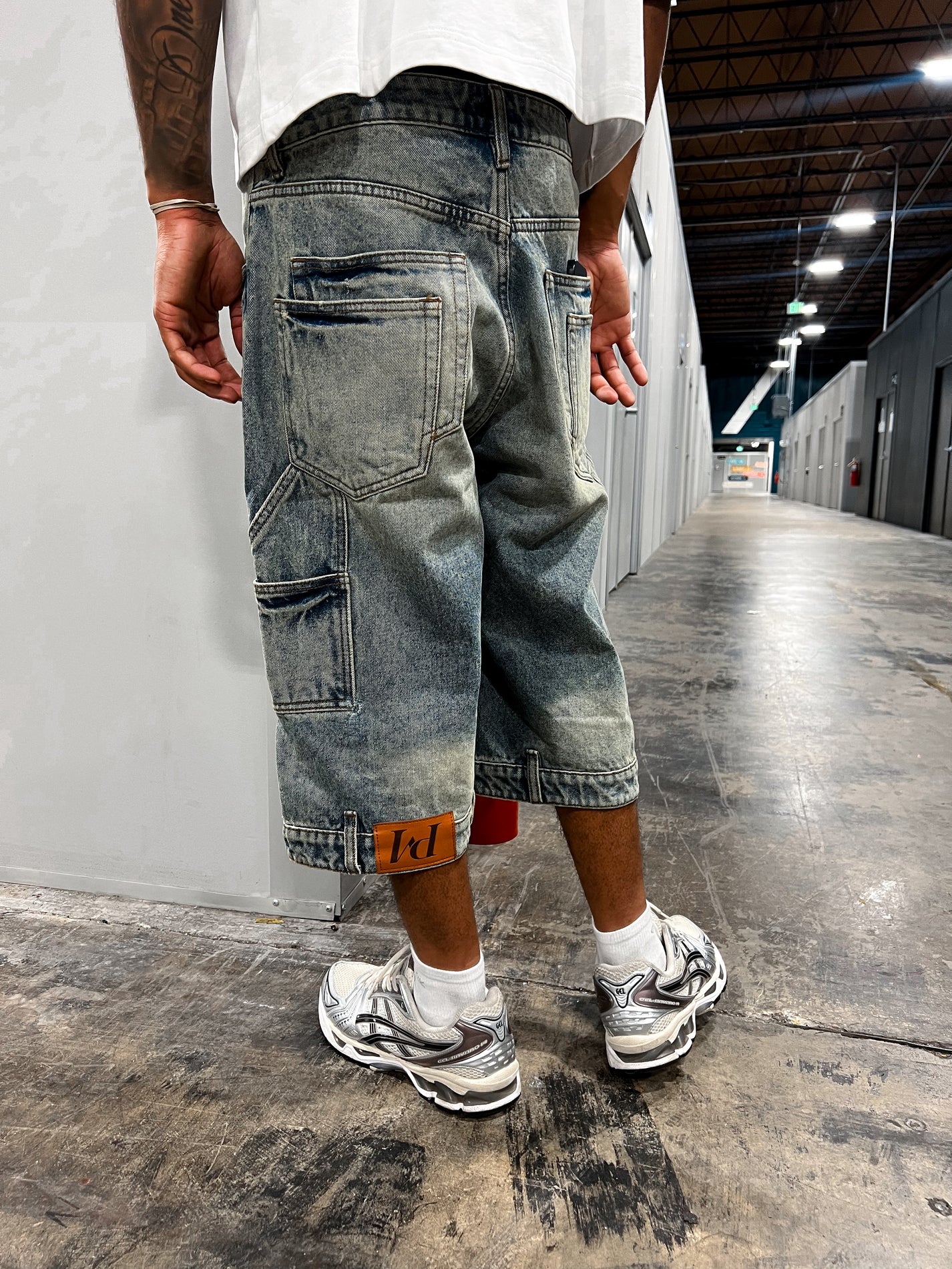 MIRRORED JORTS – Profitmindedclothing